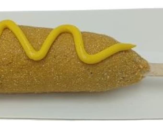 Corndog With Mustard Fake Food Replica - Etsy