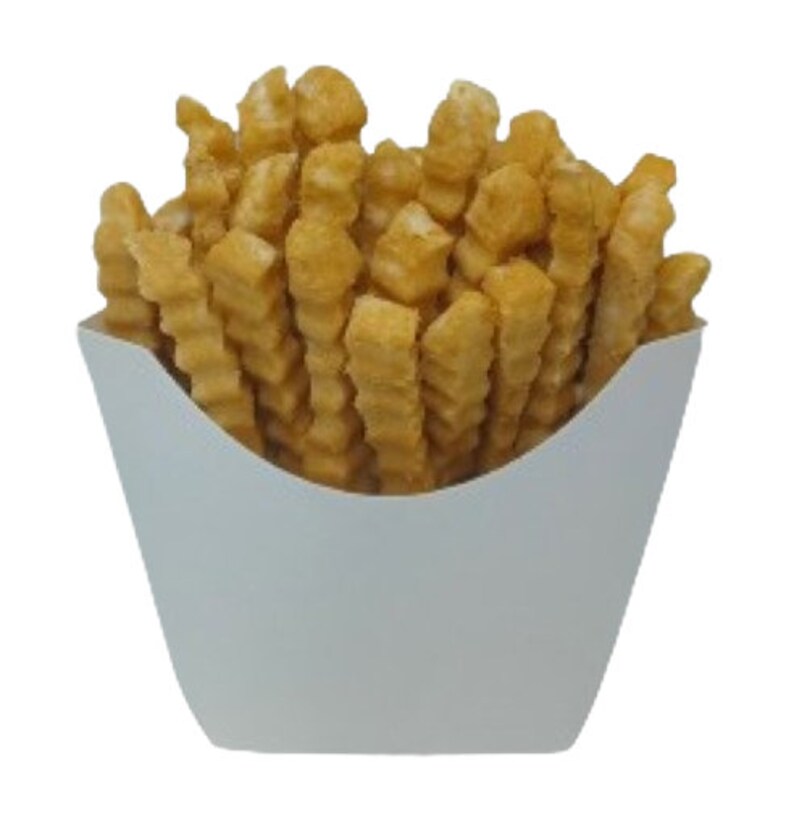 Crinklecut Fast Food Fries Fake Food Replica - Etsy UK