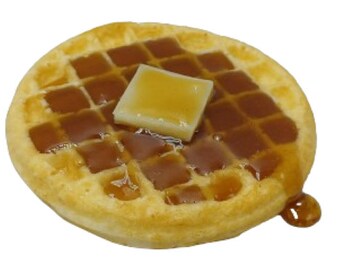 FAKERY BAKERY Shop/fake Waffle & Syrup/home Staging Waffle/pretend/prop ...