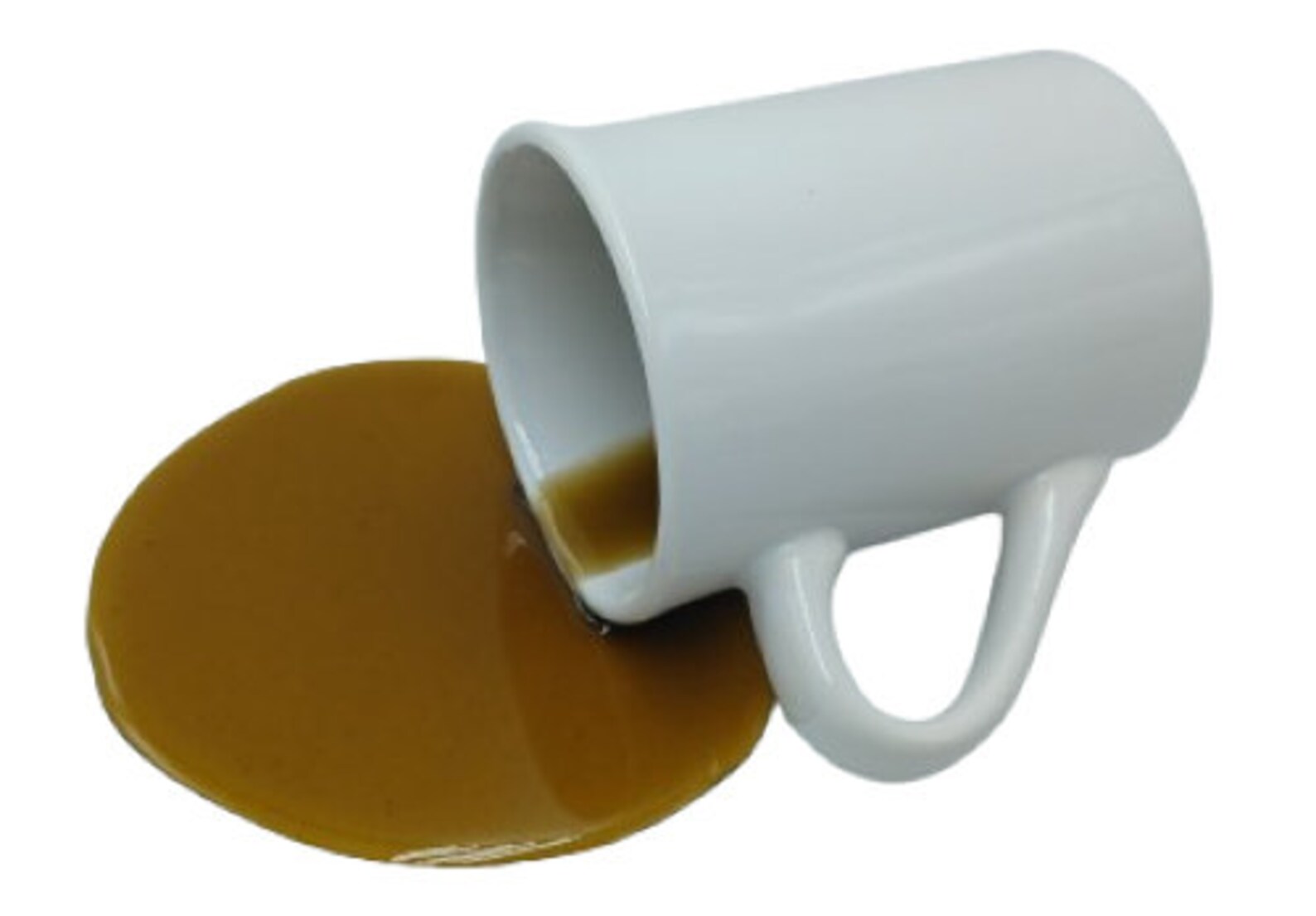 Spilled Coffee Fake Food Replica - Etsy