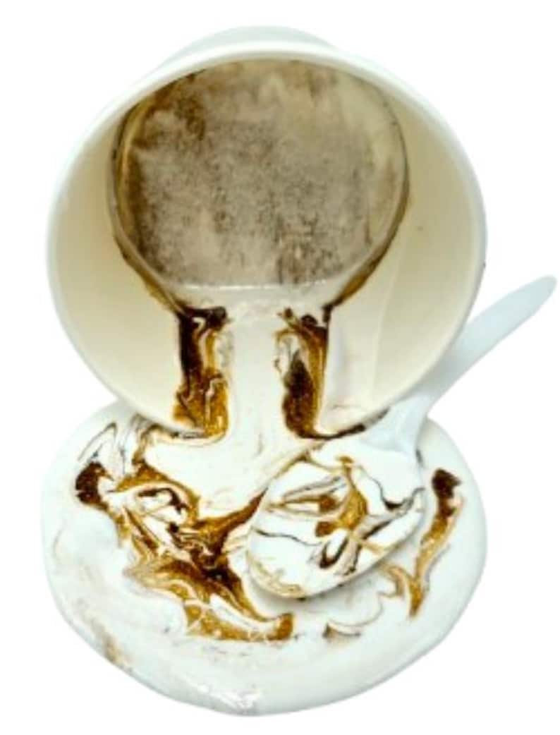 Vanilla Ice Cream Cup Spilled Fake Food Replica - Etsy