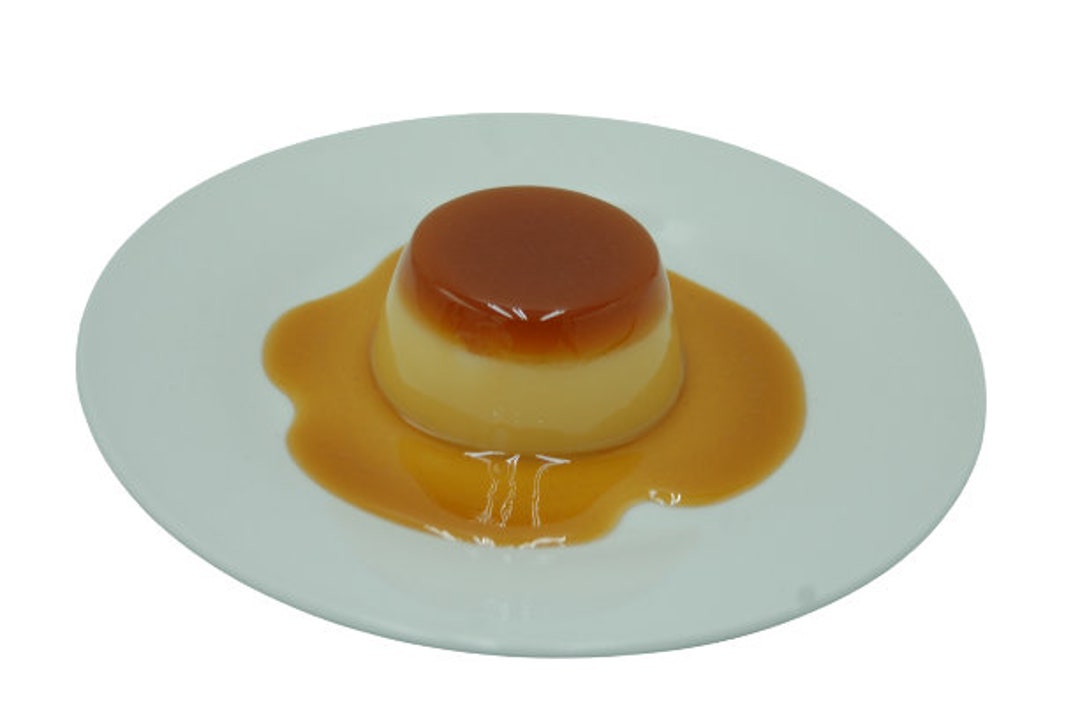 Flan, Creme Caramel Fake Food Replica - Etsy