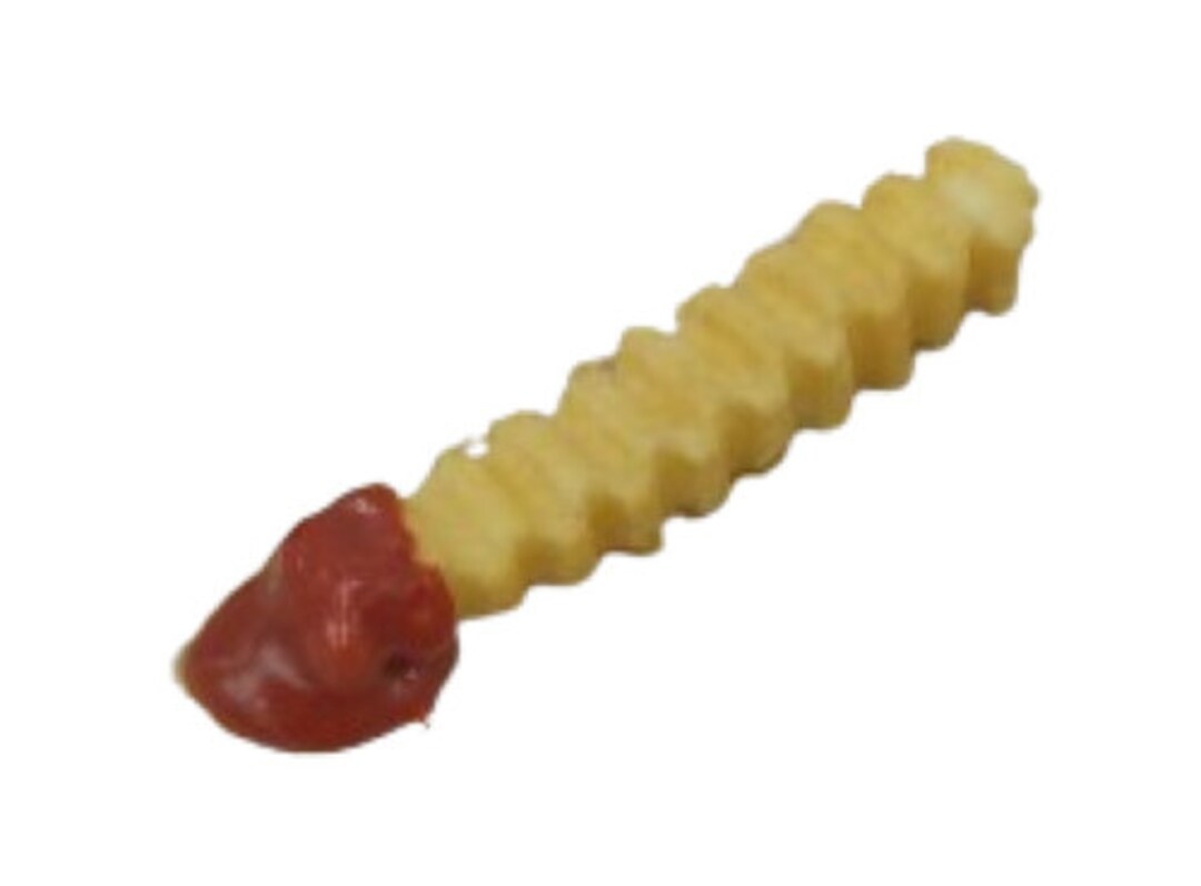 Crinkle Cut Fry With Ketchup Fake Food Replica - Etsy
