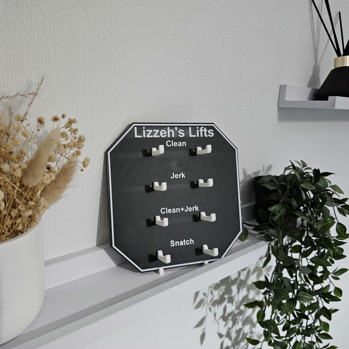 Personal Gym Lifts Tracking Board, Weightlifting Powerlifting Crossfit ...