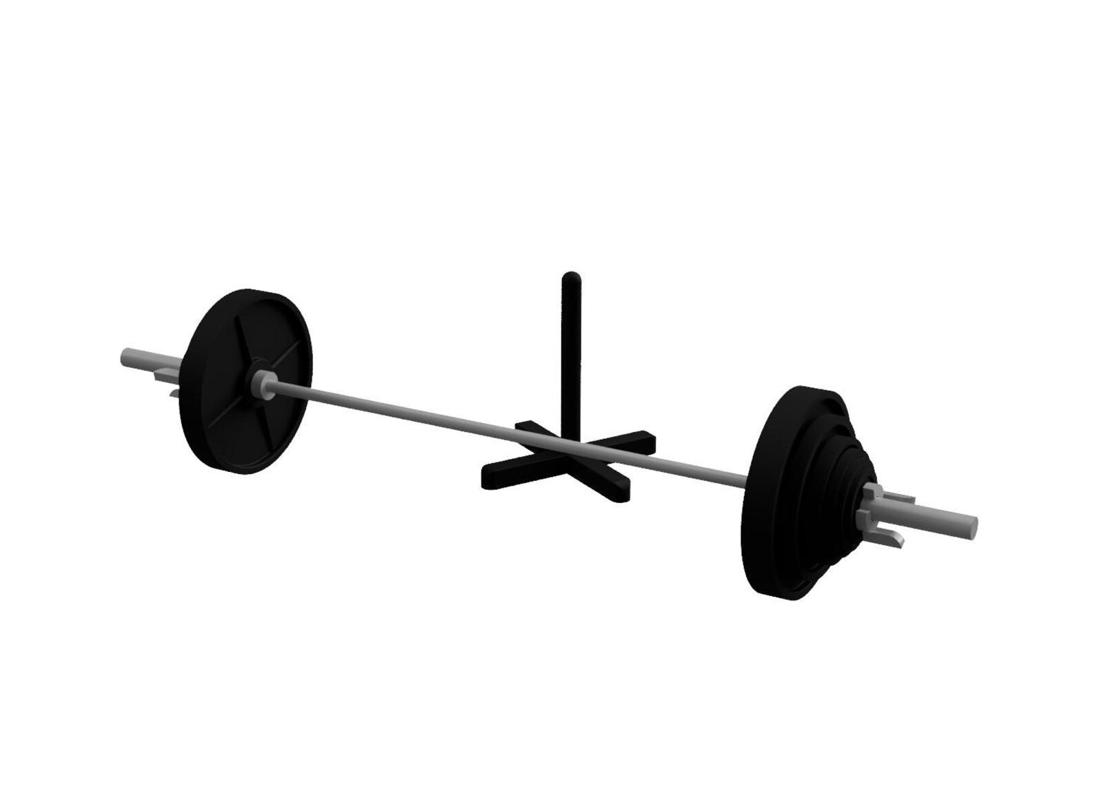 Miniature Weightlifting Powerlifting Cast Iron Plates, Collars, and ...