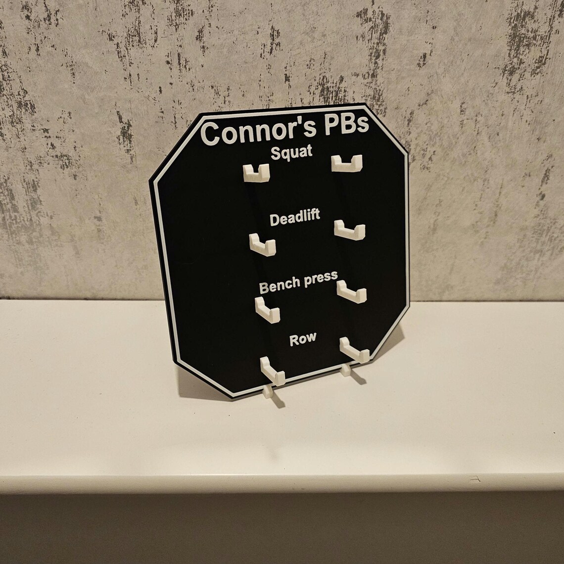 Personal Gym Lifts Tracking Board, Weightlifting Powerlifting Crossfit ...