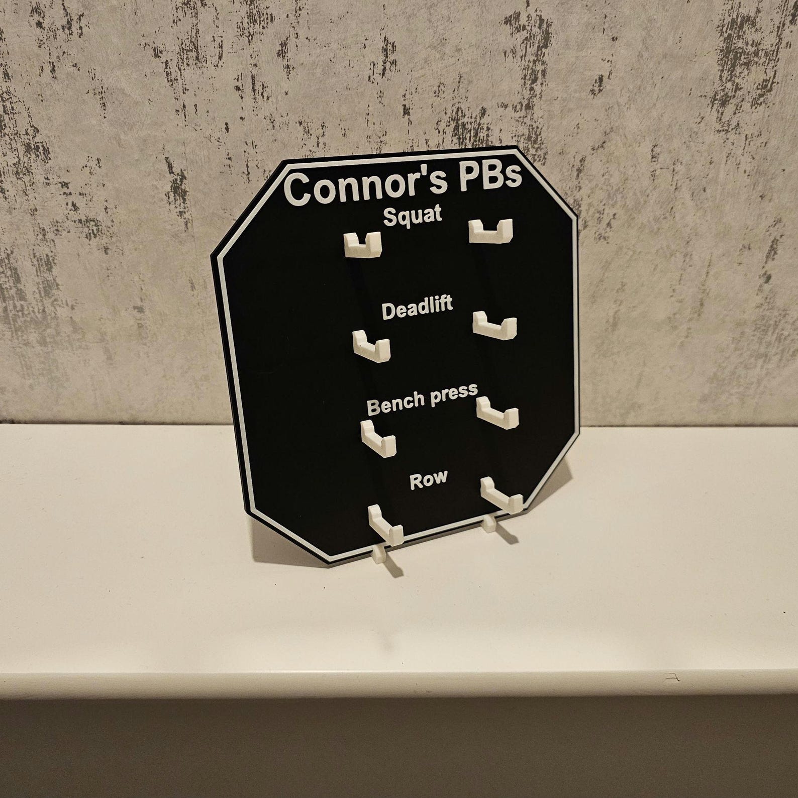 Personal Gym Lifts Tracking Board, Weightlifting Powerlifting Crossfit ...