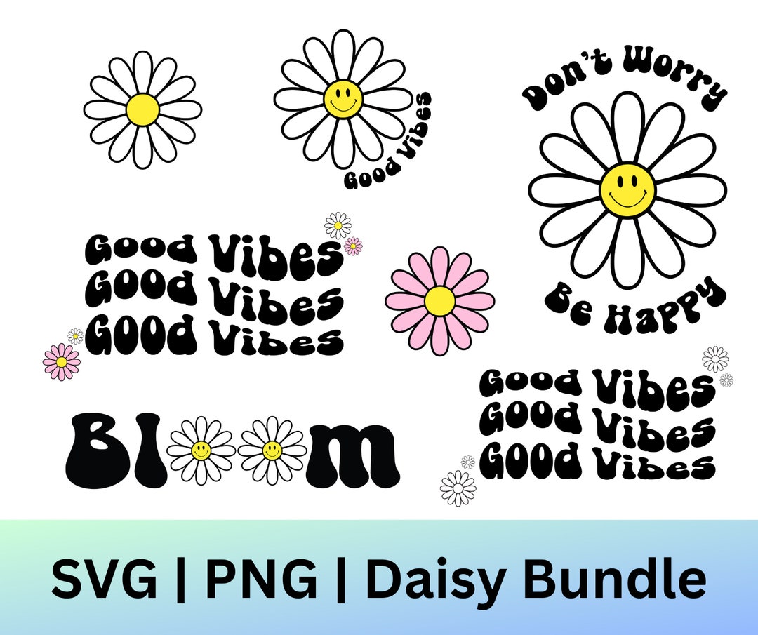 Daisy SVG Bundle: Groovy Daisy Designs to Transform Your Creations ...