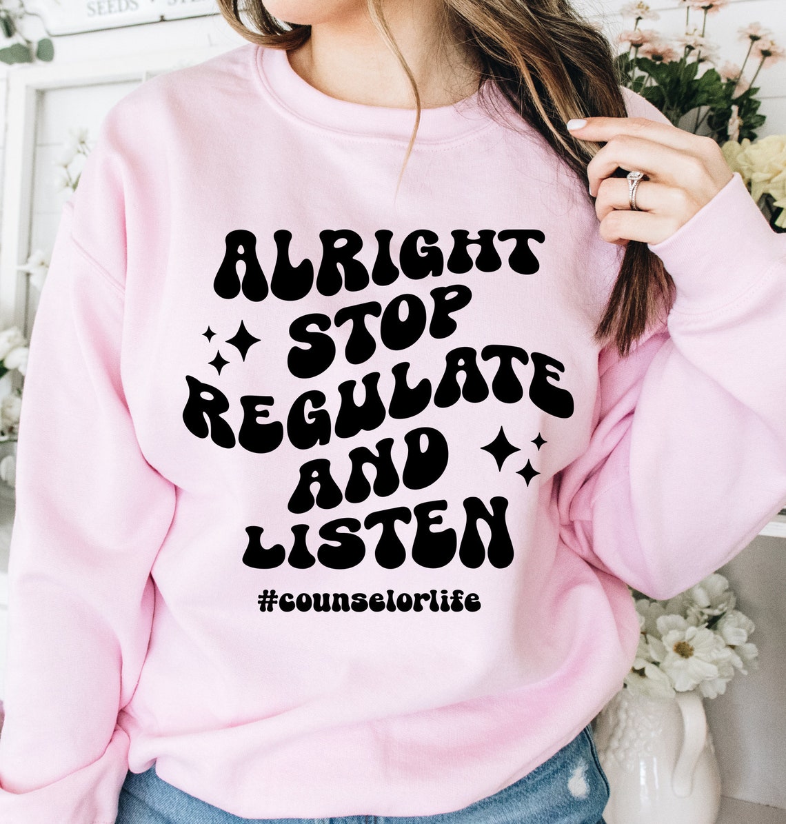 School Counselor SVG: Regulate and Listen Design for Crafting ...