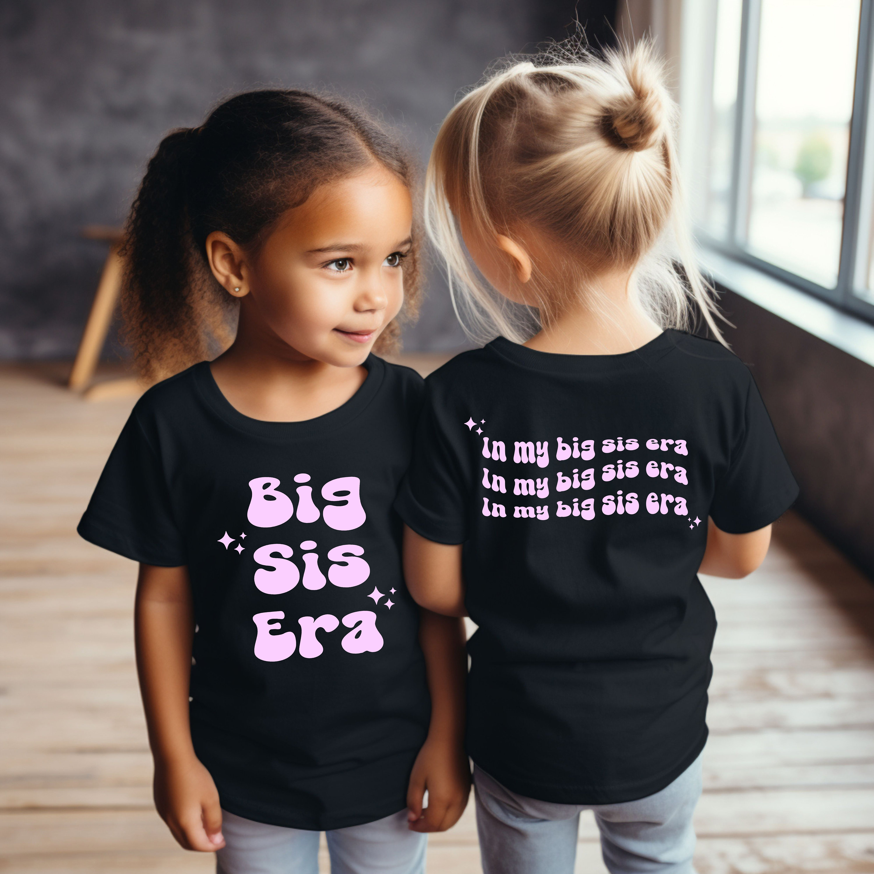 Big Sister SVG: Embrace the Groovy Vibes of Sisterhood in My Big Sis ...