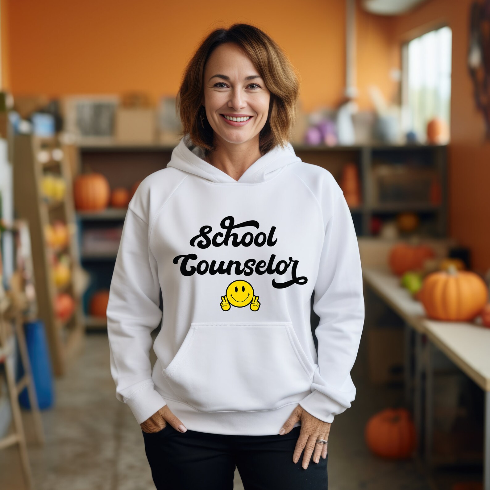 School Counselor SVG: Smiley Design for Creative Counseling Unique and ...
