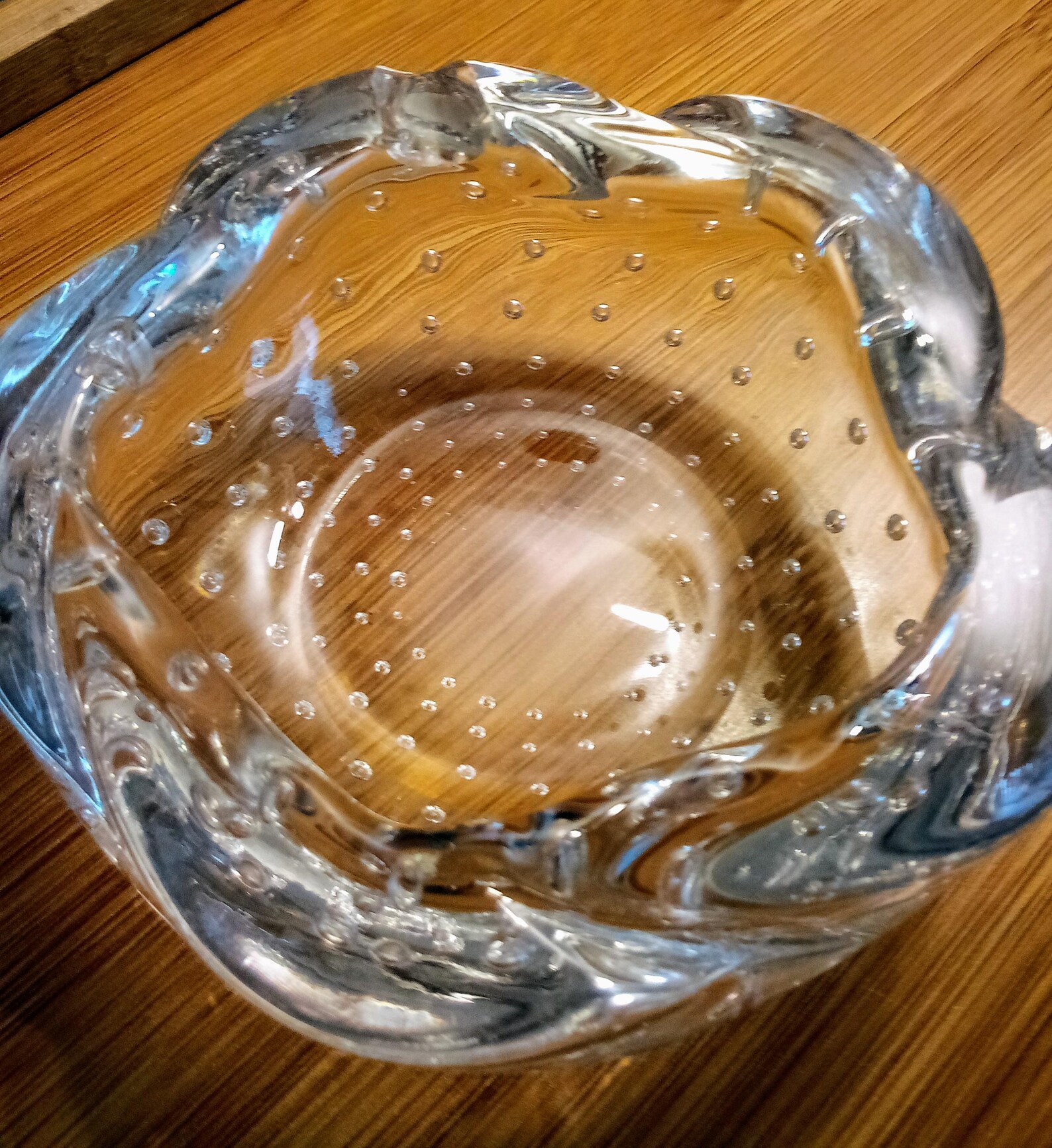 Daum Nancy France, Bubbled Ashtray or Empty Pocket, Circa 1930 - Etsy