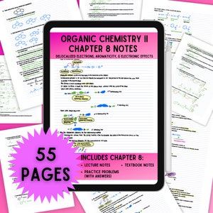 Chapter 8: Organic Chemistry II Notes, Orgo/ochem II Notes/study Guide ...