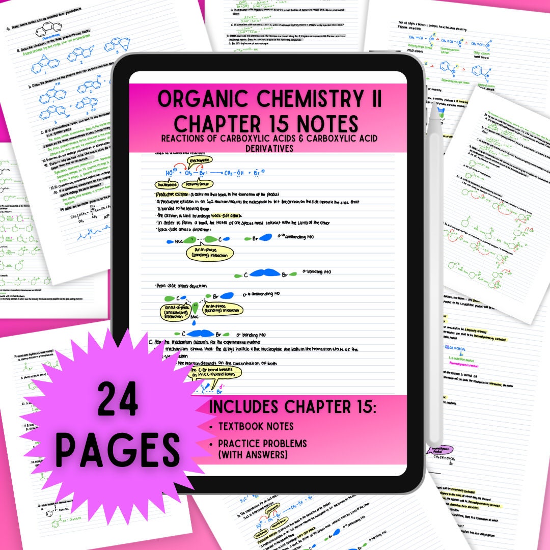 Chapter 15: Organic Chemistry II Notes, Orgo/ochem II Notes/study Guide ...