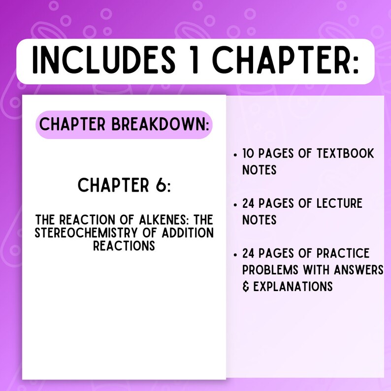 Chapter 6: Organic Chemistry I Notes, Orgo/ochem I Notes/study Guide ...