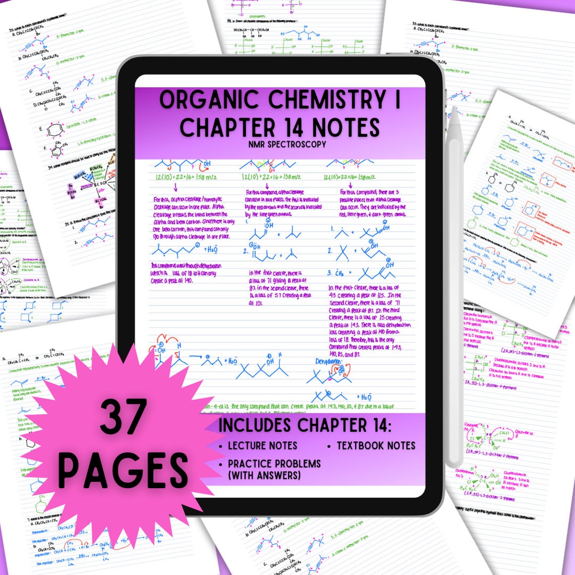 Chapter 14: Organic Chemistry I Notes, Orgo/ochem I Notes/study Guide ...