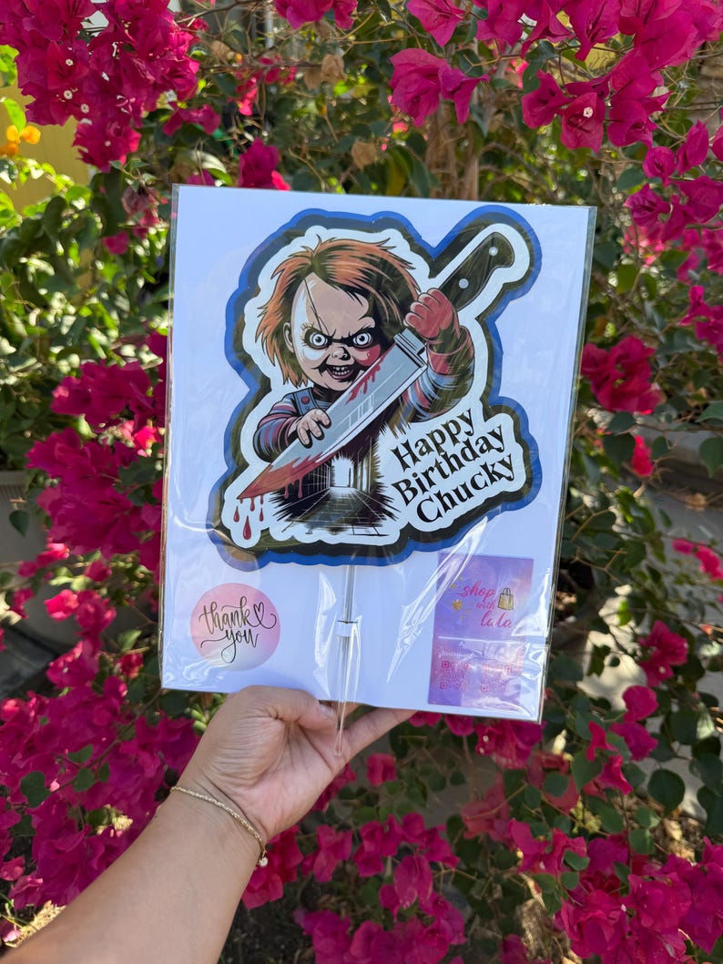 Chucky Cake Topper - Etsy