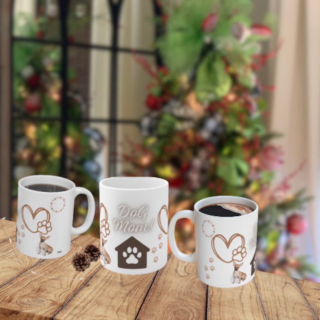 Dog Mom Gift, Mom Coffee Mugs, Dog Lover Gift, Dog Mama, Gift for Her ...