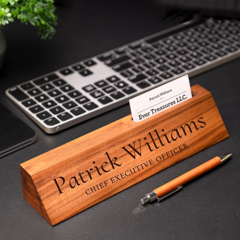 Desk Name Tags - Etsy