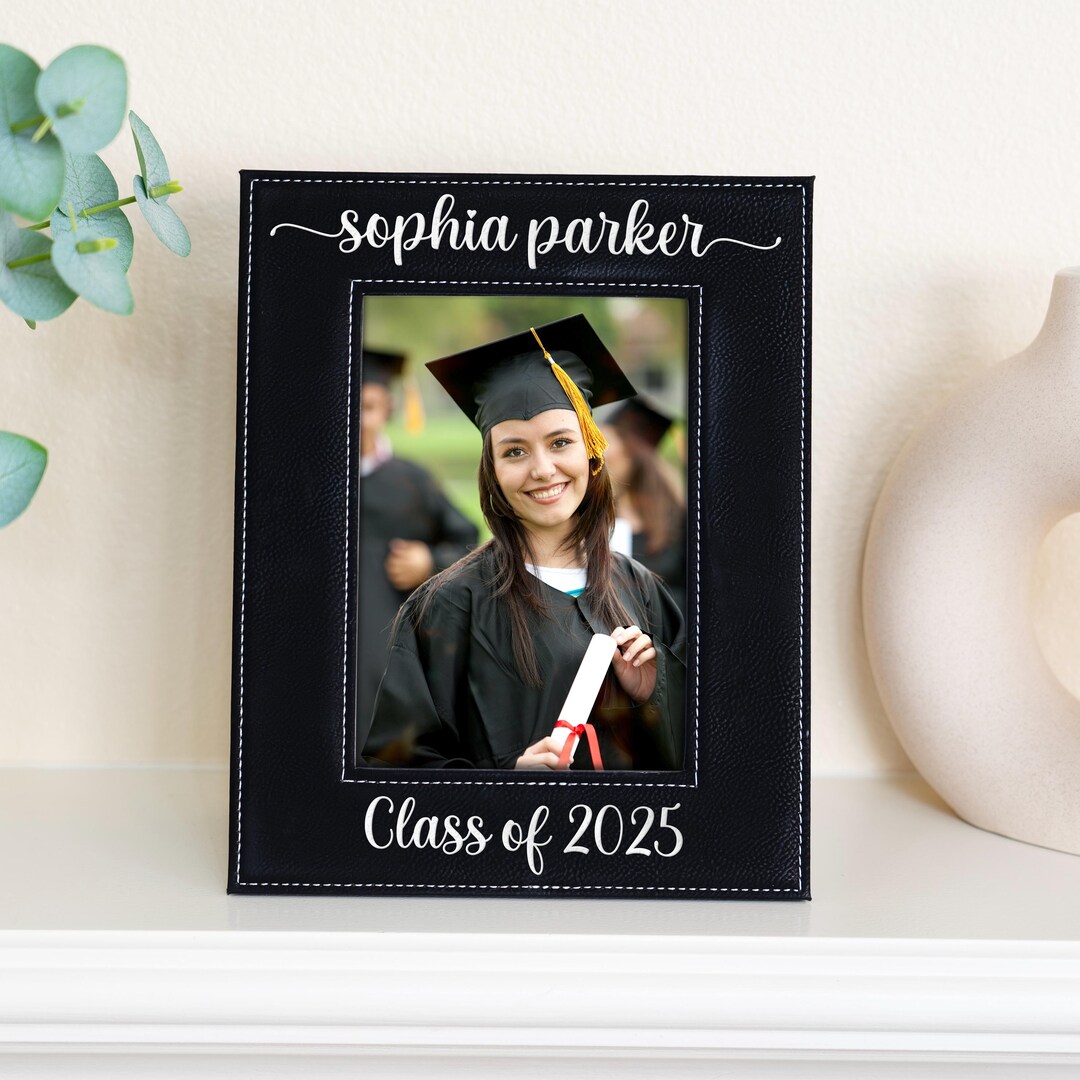 Graduation Gift for Her | Him, Graduation Picture Frame Class of 2025 ...