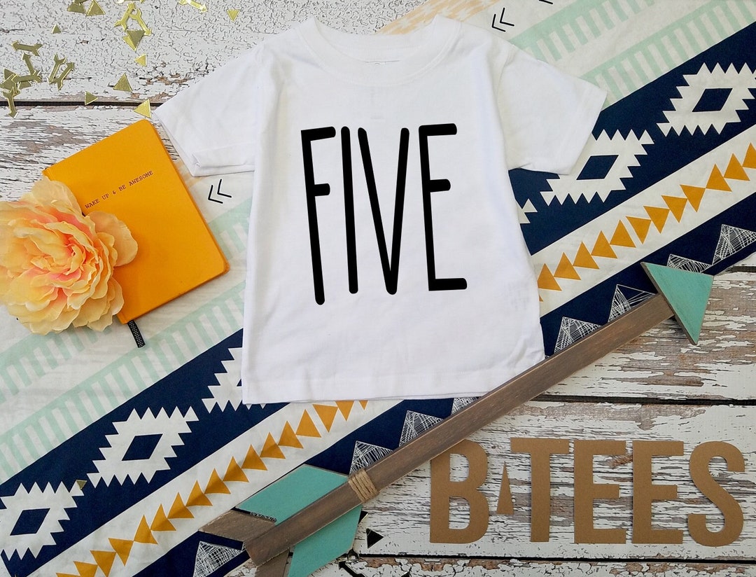 I'm Five/5th Birthday Shirt/turning Five/5 / 5 Years Old/ - Etsy Australia