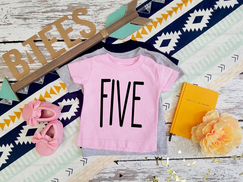 I'm Five/5th Birthday Shirt/turning Five/5 / 5 Years Old/ - Etsy Australia