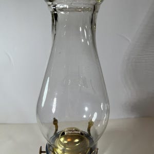 Vintage Lamplight Farms Oil Lamp – Golden Globe Ribbed Glass - Etsy