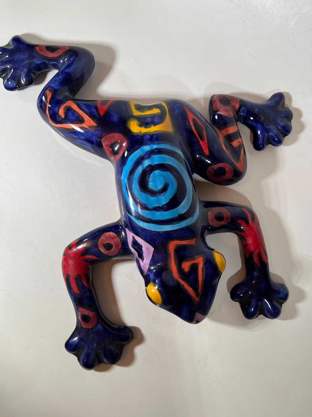 Colorful Talavera Hanging Frog – Mexican Folk Art Pottery - Etsy