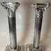Vintage Roman Column Candlesticks Vintage Tall Candlestick, Metal ...