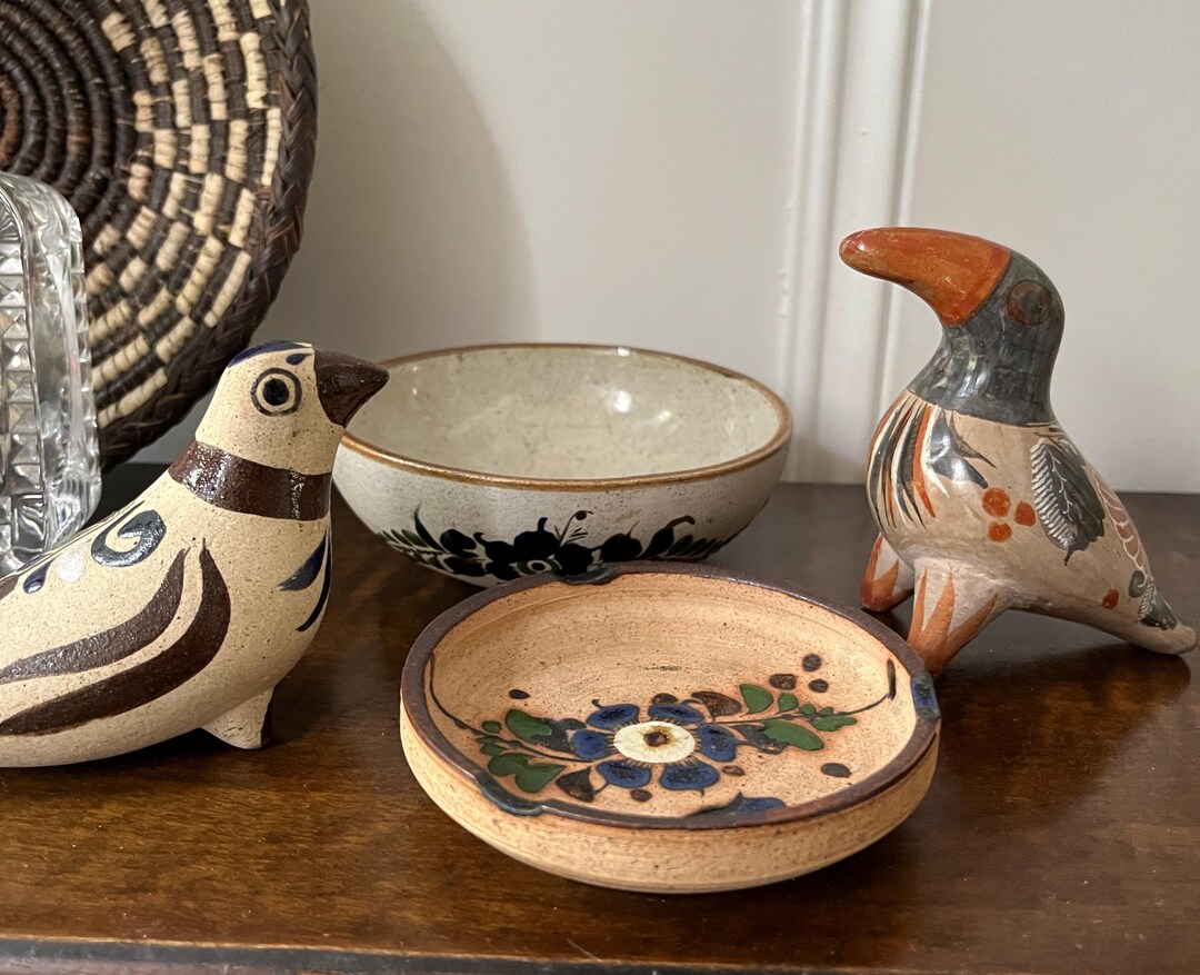 Vintage Sandstone Tonala Mexican Pottery Pieces - Etsy