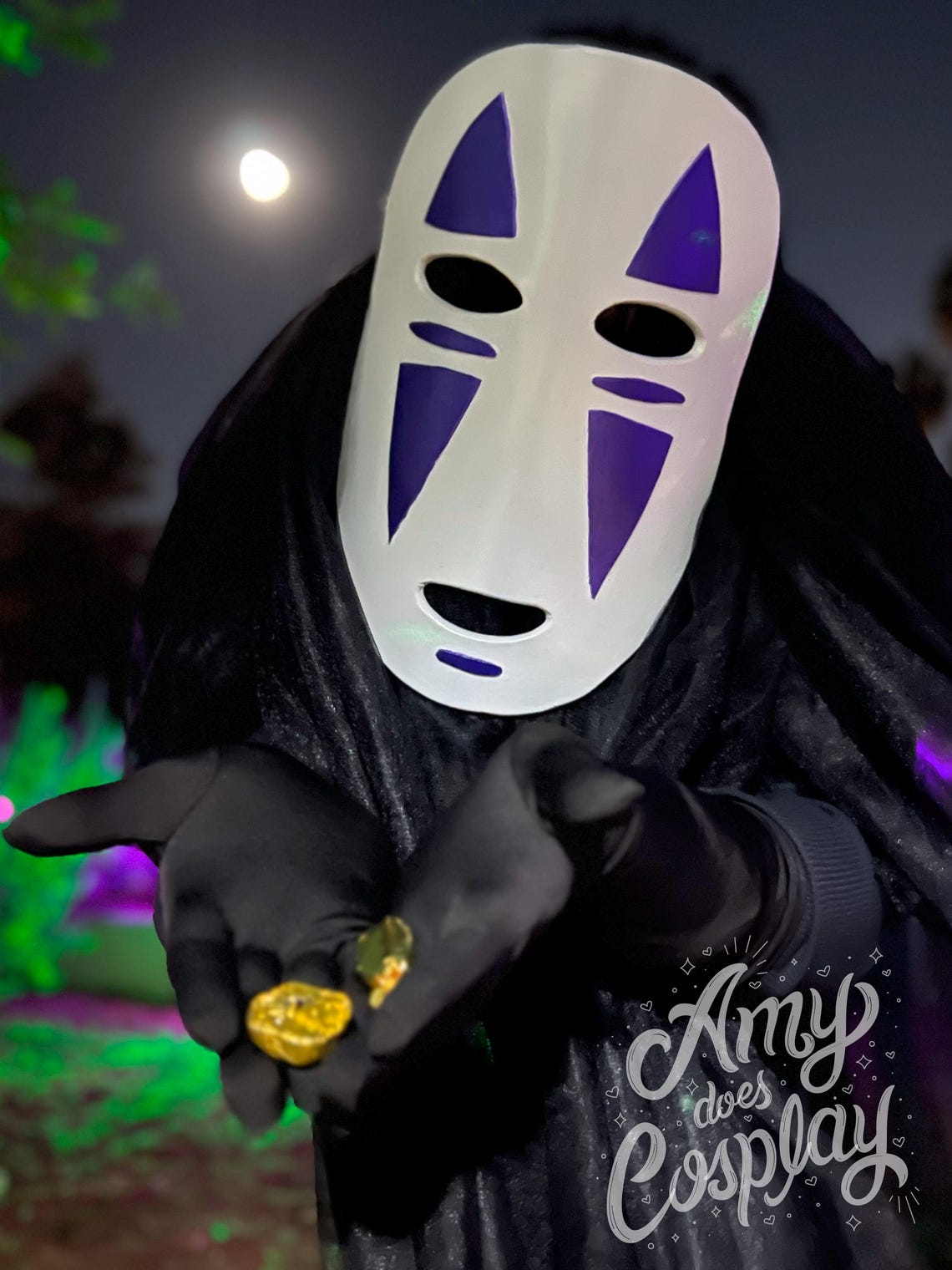 No Face Mask Cosplay Prop Pattern - Etsy