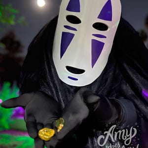 No Face Mask Cosplay Prop Pattern - Etsy