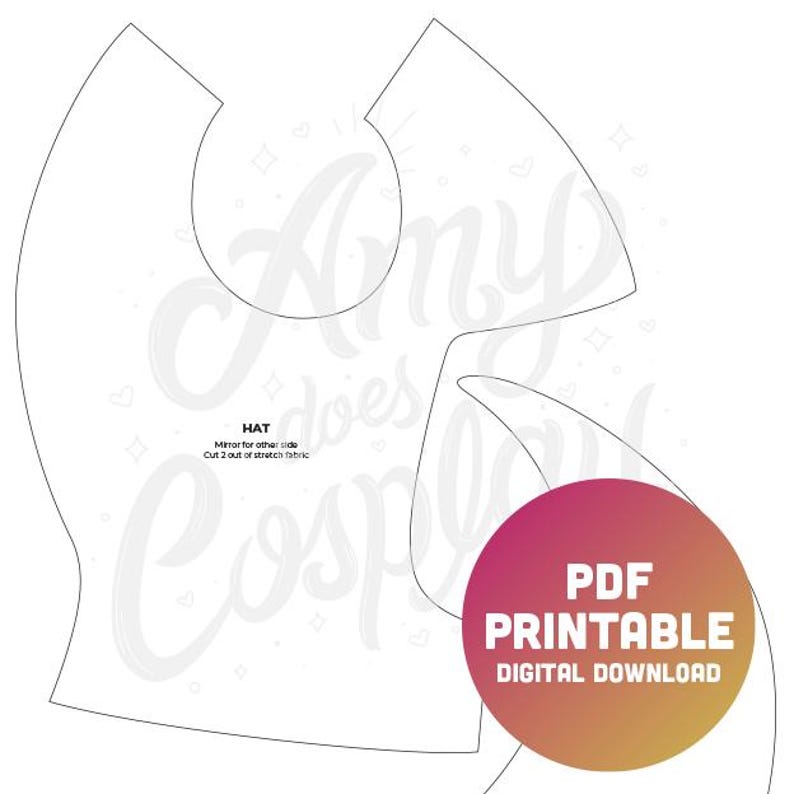Jester Hat Sewing Pattern - Etsy