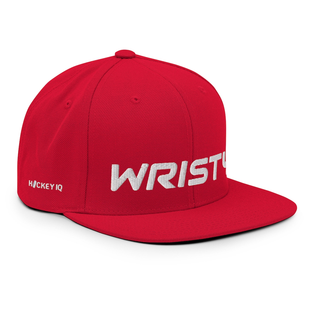 HOCKEY IQ - Wristy - Hockey Wrist Shot - Snapback Flat Brim Baseball ...
