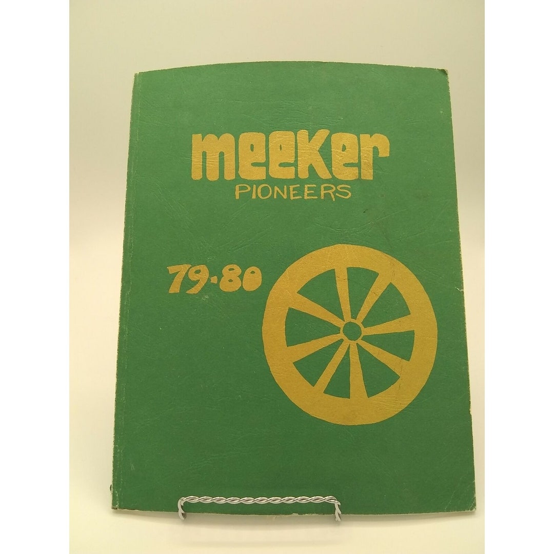 1980 Meeker Pioneers Junior High School Yearbook - Etsy