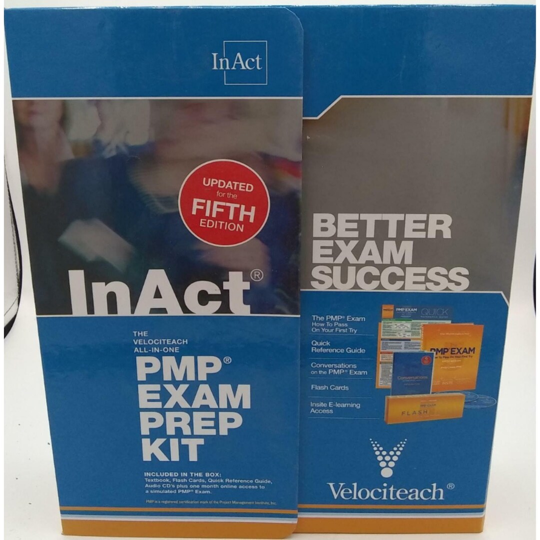 The Velociteach All-in-one PMP Exam Prep Kit Fifth Edition - Etsy