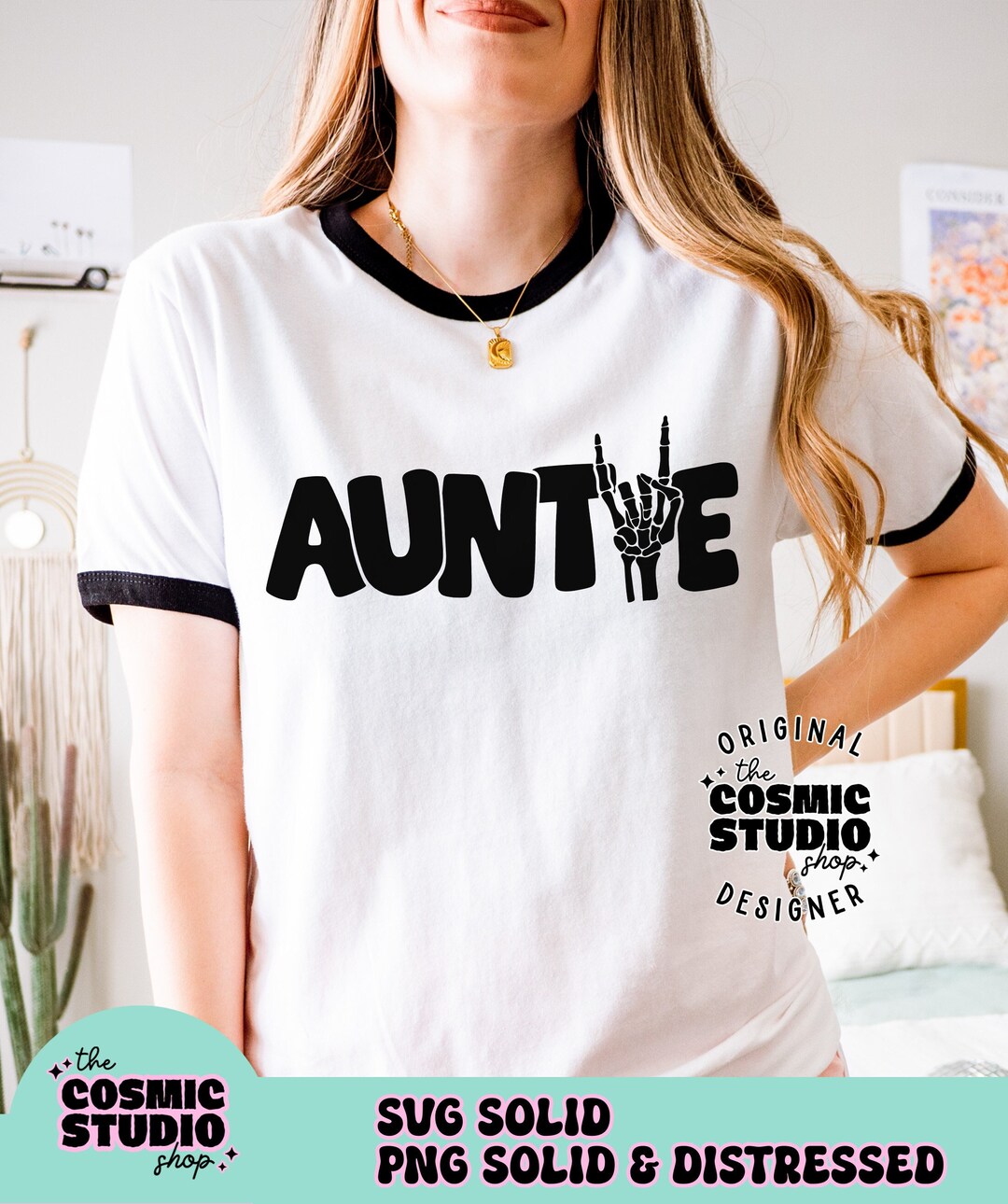 Auntie Skeleton Svg Png, Auntie Svg Png, Auntie Shirt Svg, Cool Aunts ...