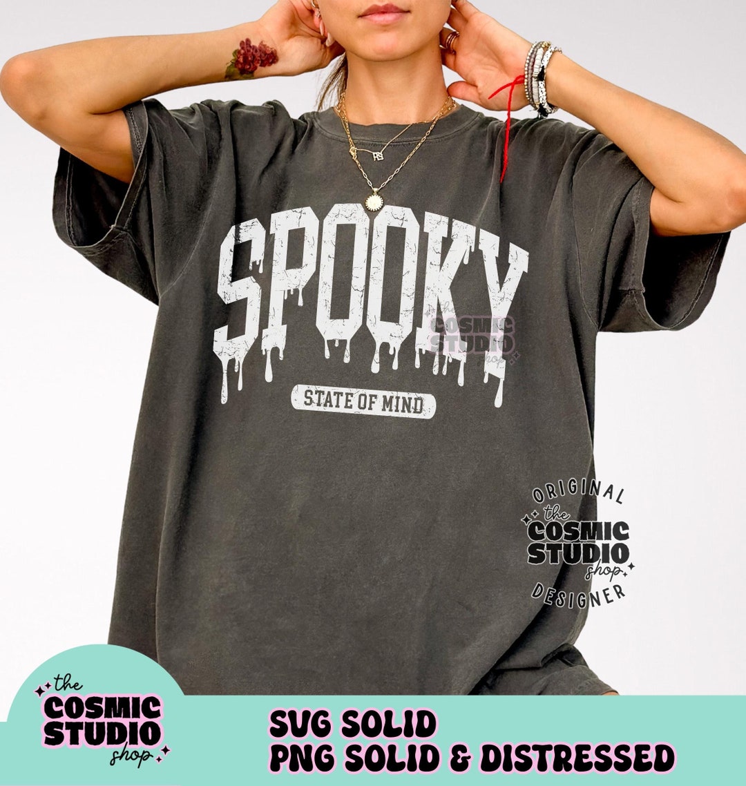 Spooky State of Mind Svg Png, Spooky Vibes Svg, Spooky Season Svg ...