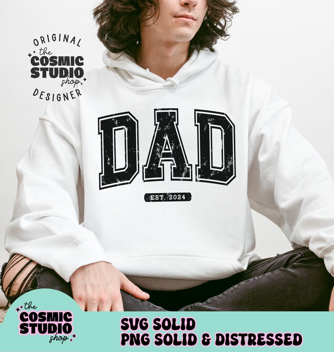 Dad Svg, Dad Png, Dad Est 2024 Svg Png, Future Dad Svg, Father's Day ...
