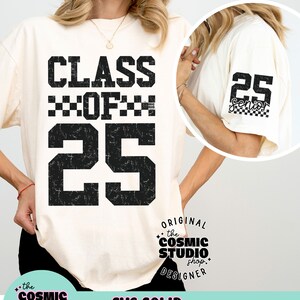 Senior 2025 SVG PNG, Retro Graduation Svg Png, Sublimation Design ...