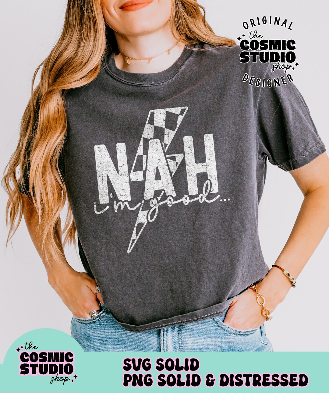 Nah I'm Good SVG PNG, Unbothered Svg Png, Petty Svg Png, Sarcastic Svg ...