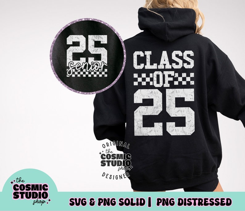 Senior 2025 SVG PNG, Retro Graduation Svg Png, Sublimation Design, Digital Download, Class of ...