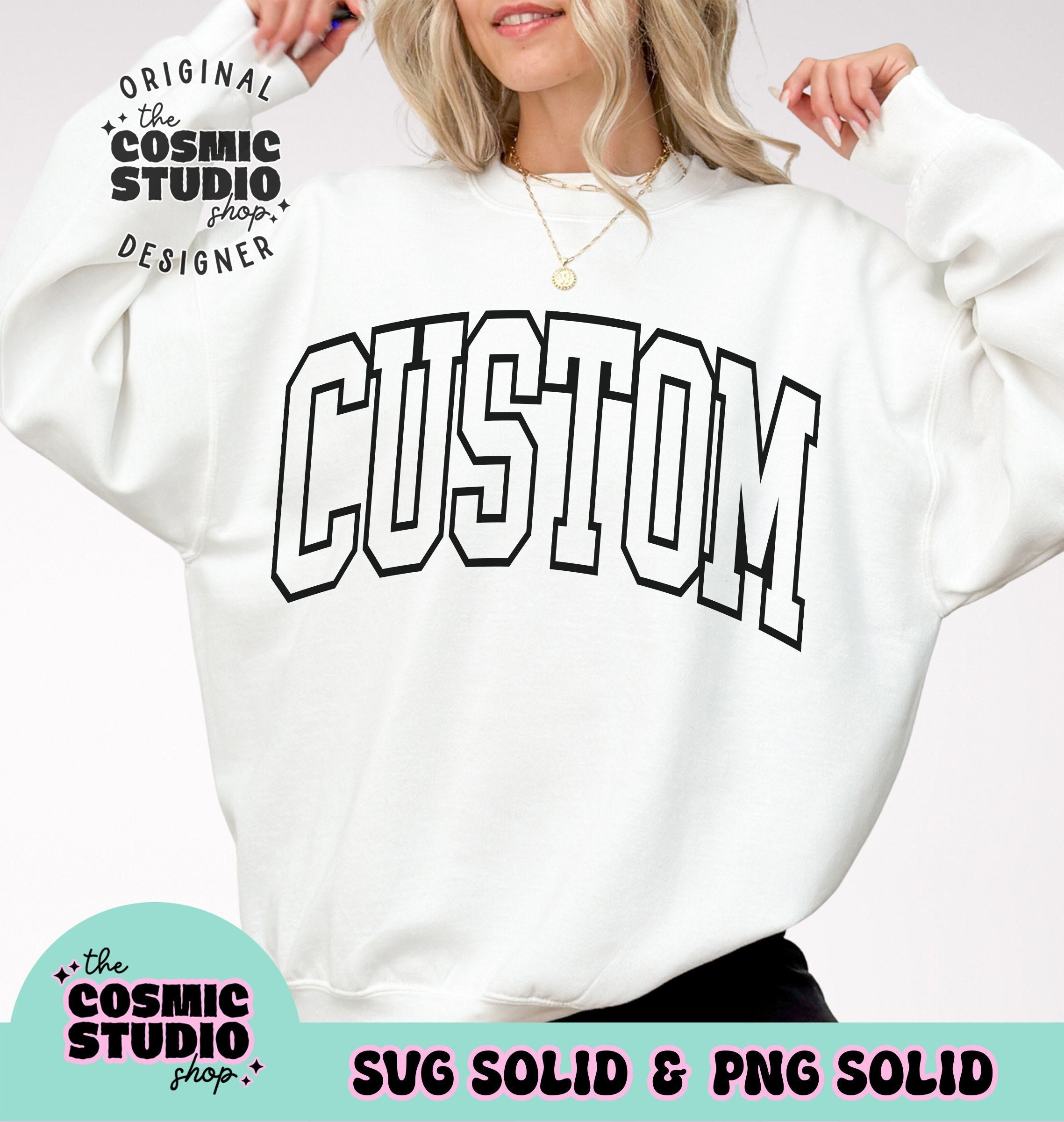 Custom Varsity Svg Png, College Font Svg Png, Customized Design, Sport ...