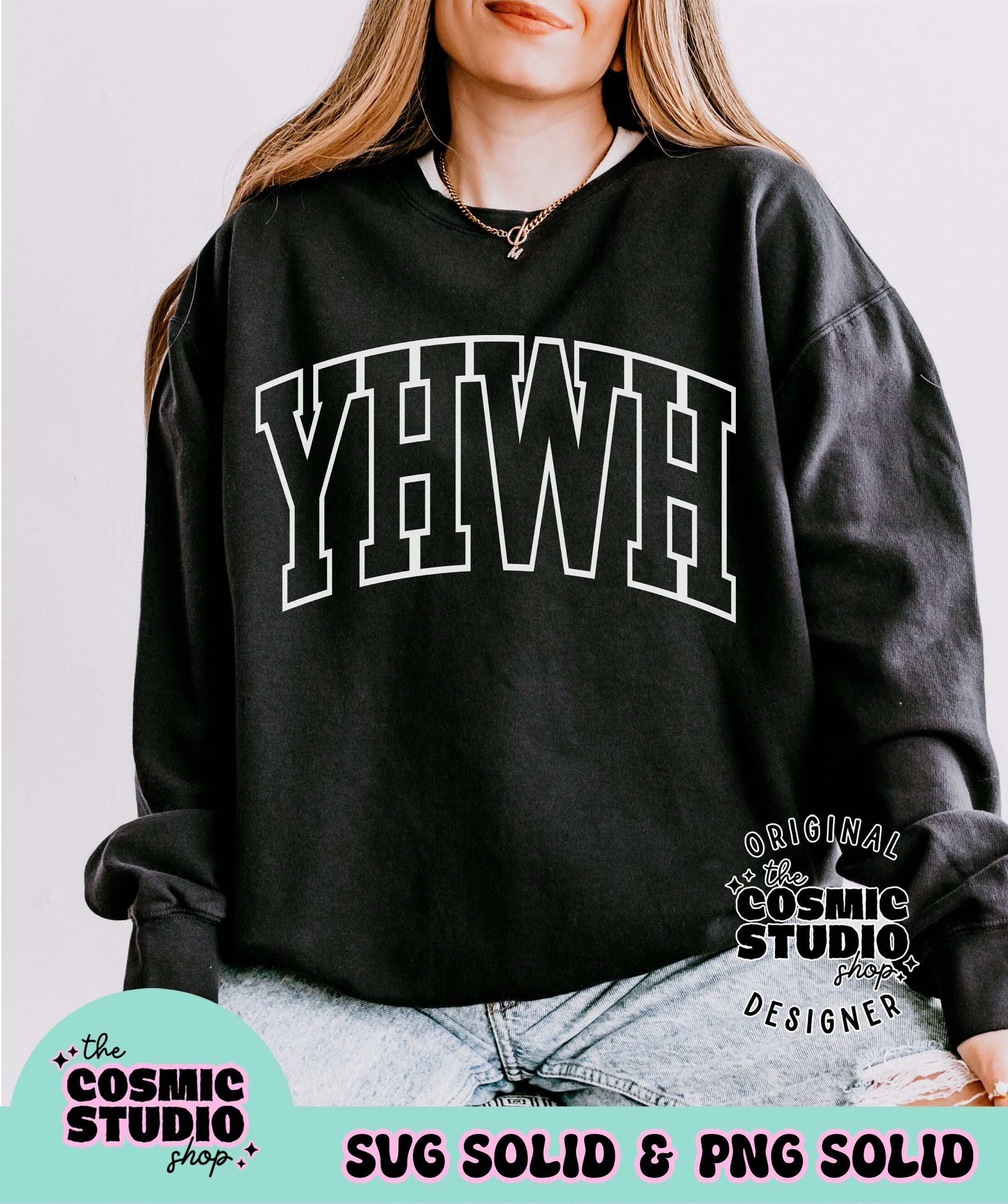 YHWH Svg, YHWH Png, Varsity YHWH Svg, Christian Gift, Christian ...