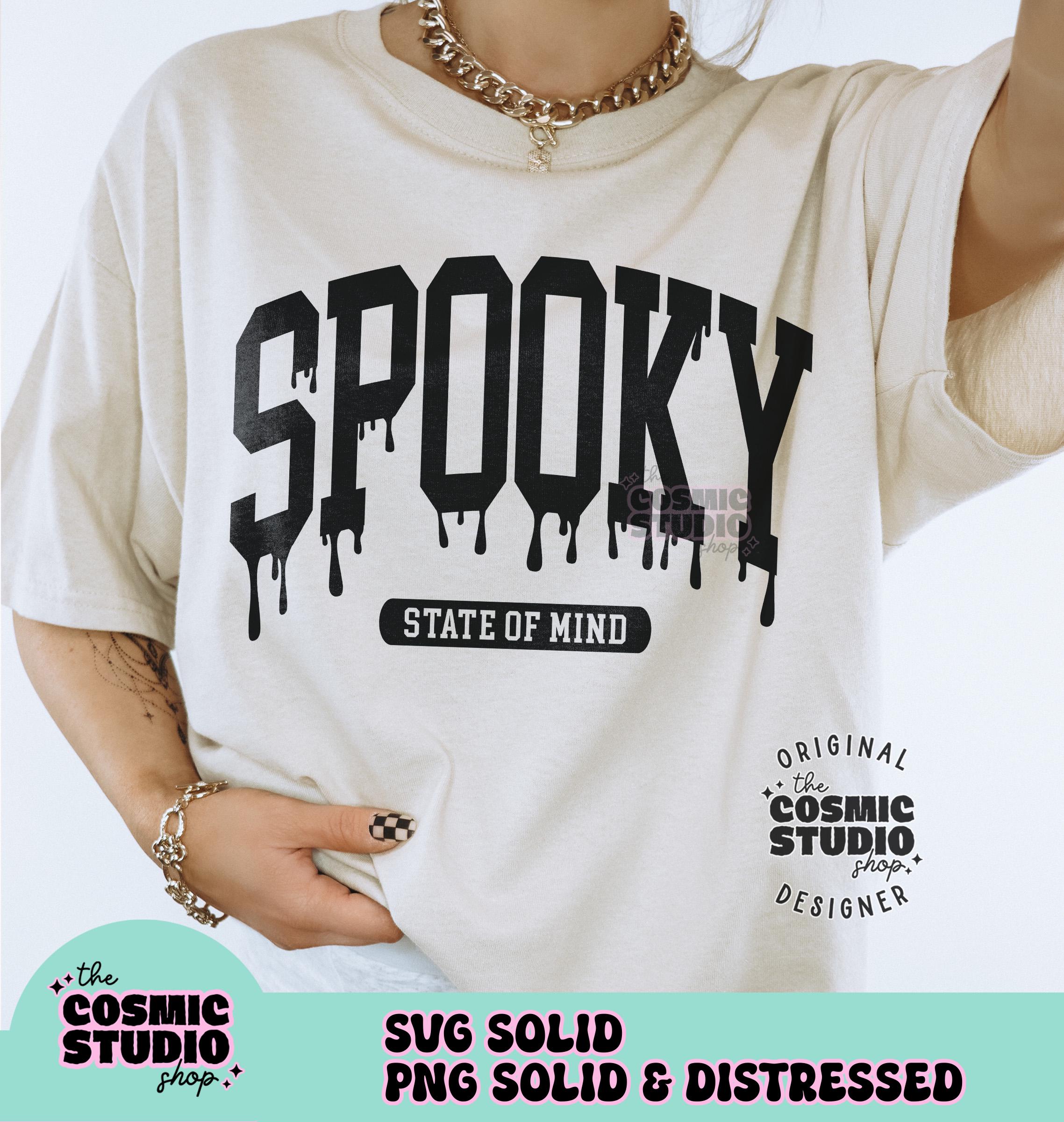 Spooky State of Mind Svg Png, Spooky Vibes Svg, Spooky Season Svg ...