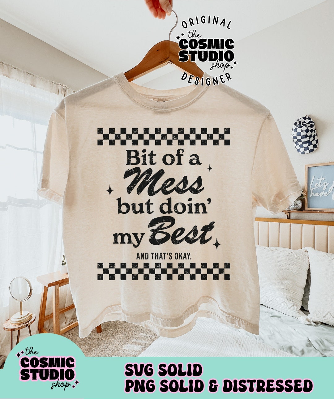Bit of A Mess but Doin' My Best SVG PNG, Mental Health Svg, Self-love ...
