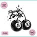 Red 8 Ball Trendy Digital Wall Art Poster - Etsy