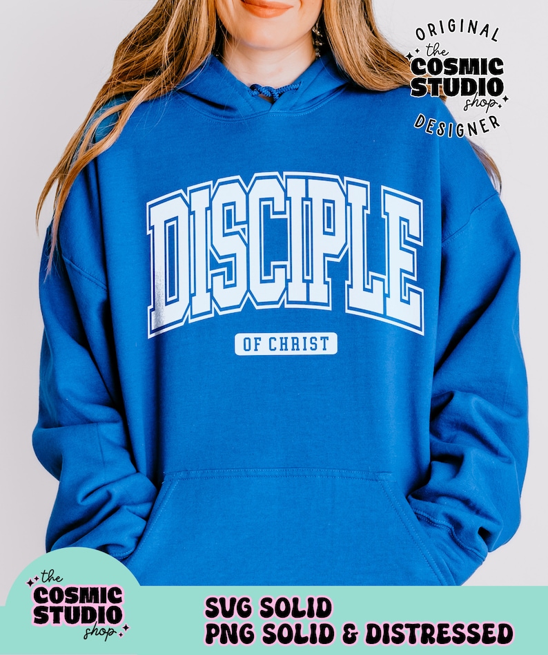Disciple of Christ SVG PNG, Christian Shirt Design, Bible Verse Svg ...