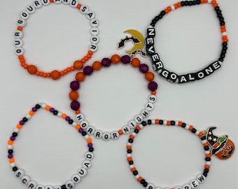 Halloween Horror Nights Bracelets HHN - Etsy