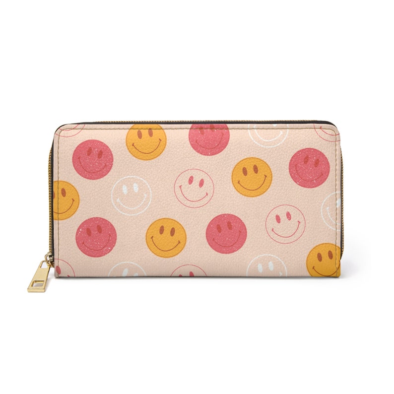 Retro Smiley Face Wallet - Etsy